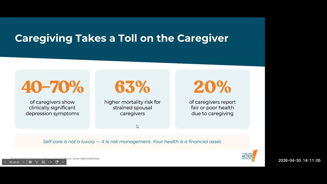 Planning for Care: Why Financial Planning Matters for Family Caregivers [April 2026]