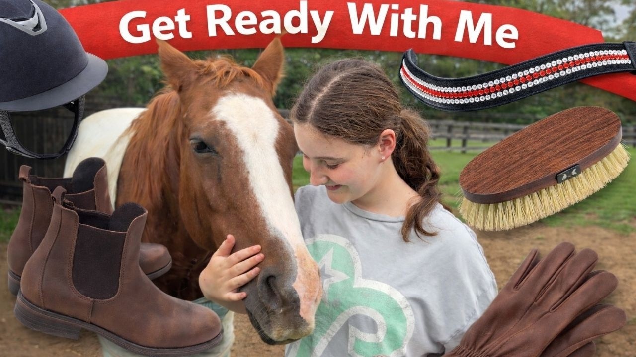 GETTING READY FOR MY FIRST HORSE SHOW 🐴