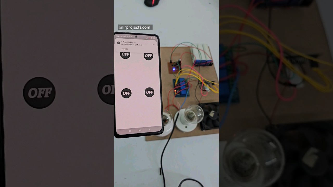 IOT HOME Automation Project #arduino #iot #ai  #ece #engineeringprojects #technology