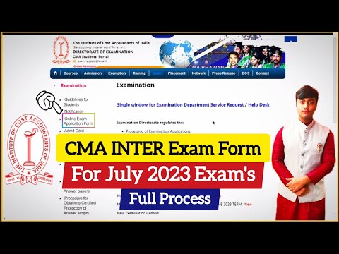 CMA Inter Exam form for June 23 | last date for CMA Inter July 23 Exam Form | CMA Inter Exam form