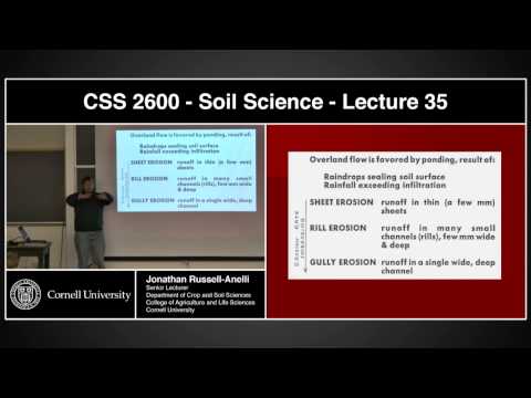 PLSCS 2600 - 35 - Soil Erosion