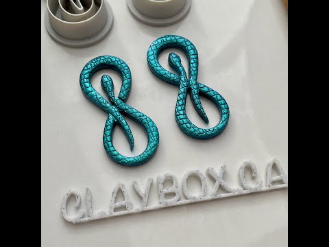 3D file Infinity snake polymer clay cutter - ten sizes ♾️ ・3D printable ...