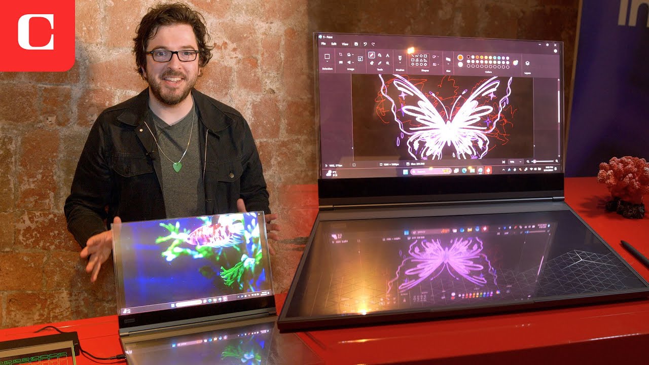 Lenovo's Transparent Laptop Concept Hands On