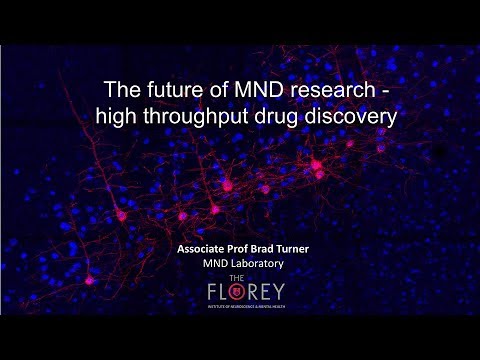 New treatments for MND: The future of high throughput drug screening