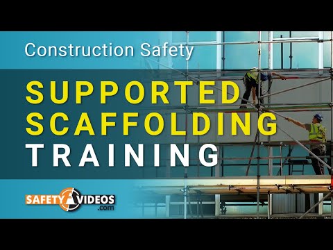 Supported Scaffolding Training from SafetyVideos.com