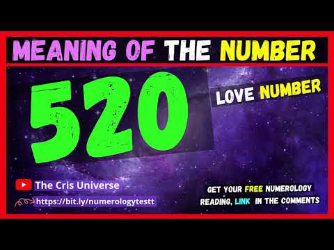🔥❤️ 520 love Number Meaning - Meaning and Significance of seeing the love Number 520- 520 in Love