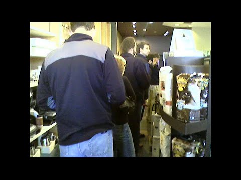 MICHAEL SAVAGE GETS COFFEE AT STARBUCKS
