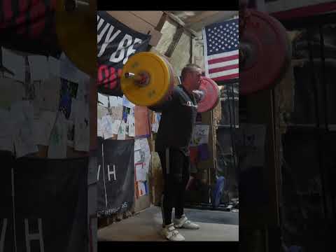 120 kg / 265 lb - Snatch Balance Double