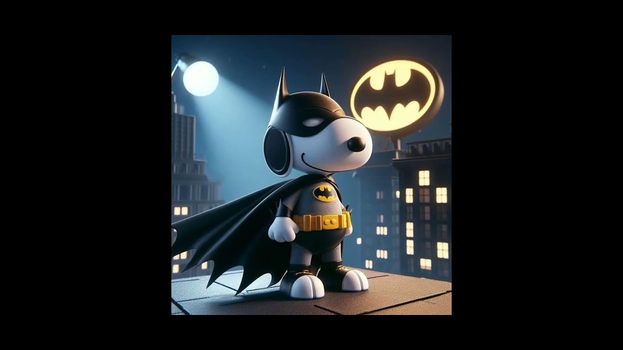 Snoopy as Super Heroes!