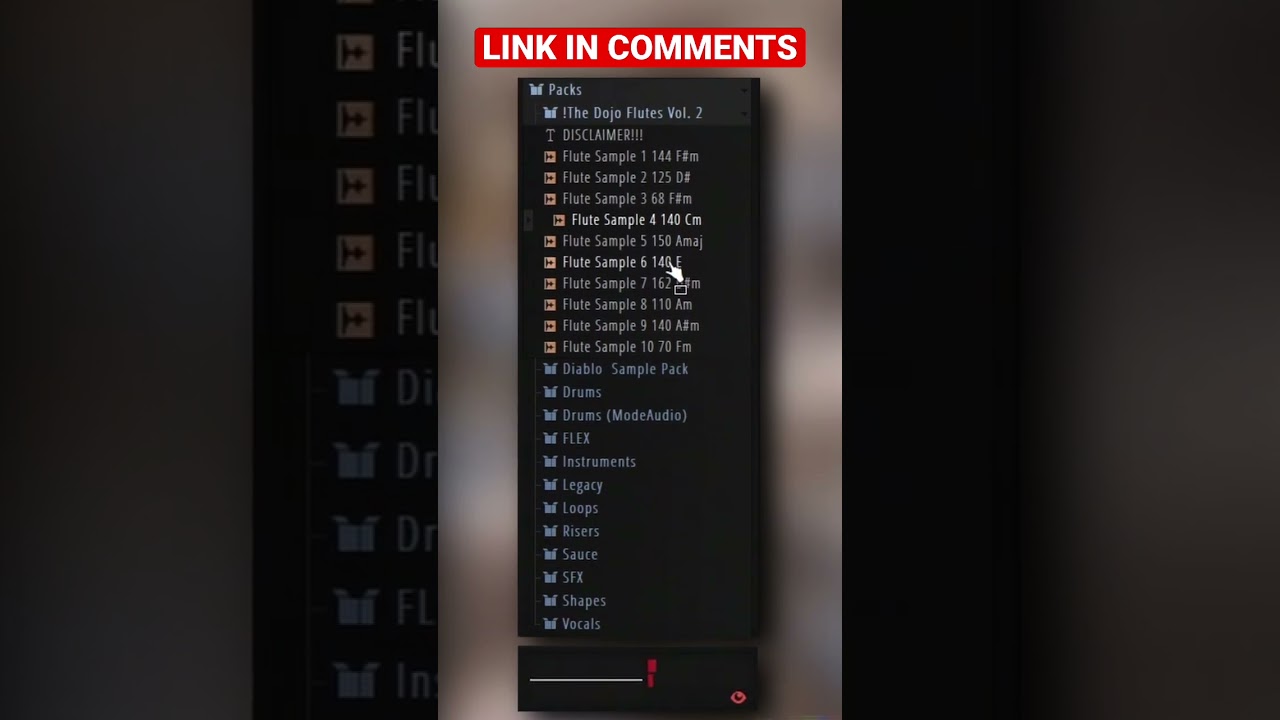 FREE FLUTE SAMPLE PACK #trapsamples #samplepack #freeloopkit