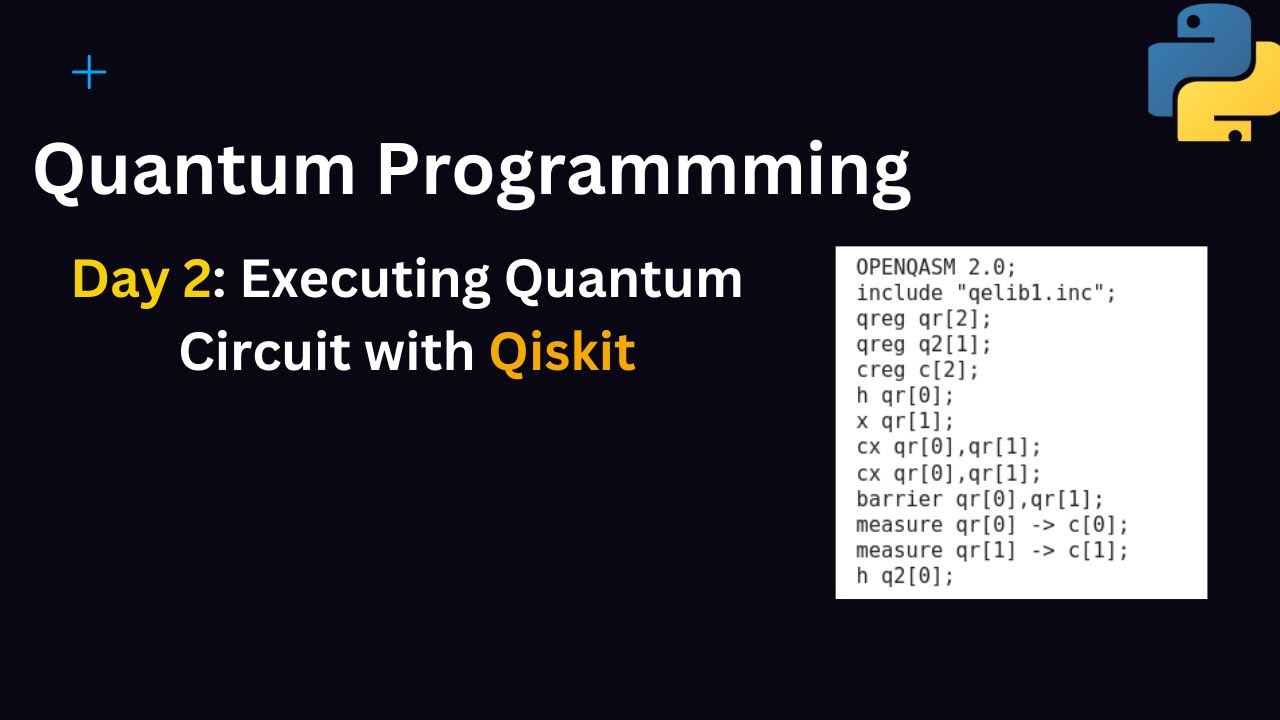 Executing Quantum Circuit with Qiskit in Python