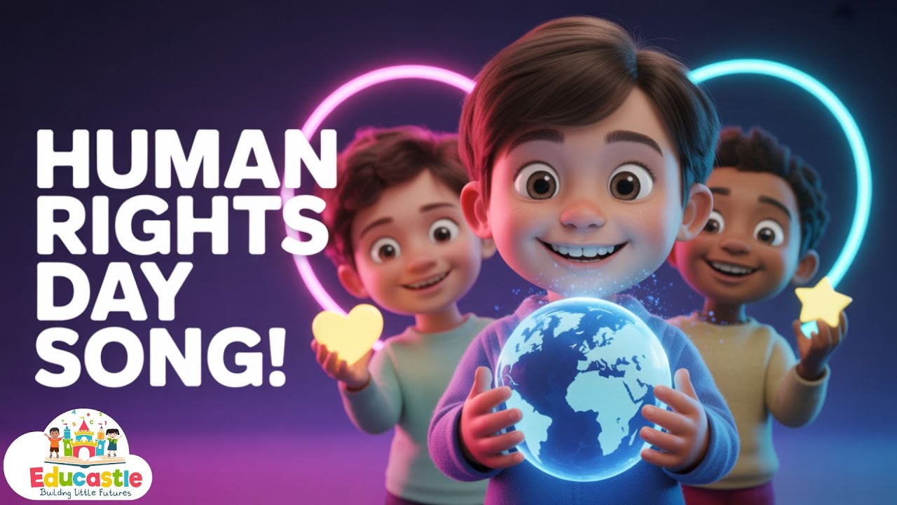 World Human Rights Day Song for Kids  Equality, Kindness & Respect | Educastle”
