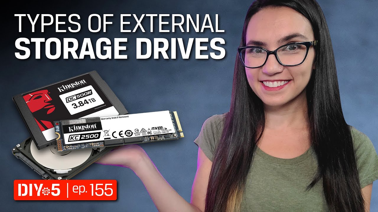A Guide to External Hard Drives and SSDs – DIY in 5 Ep 155