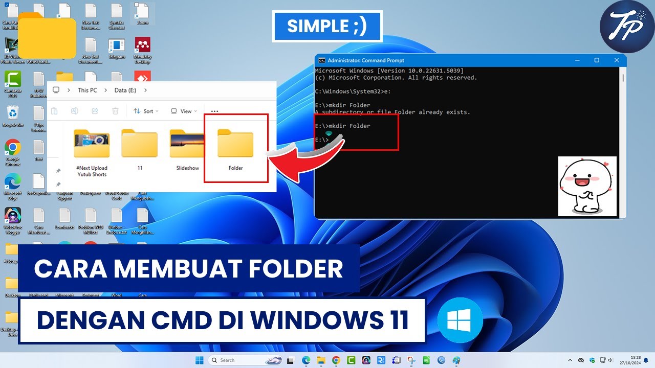 Cara Membuat Folder Dengan CMD Di Windows 11