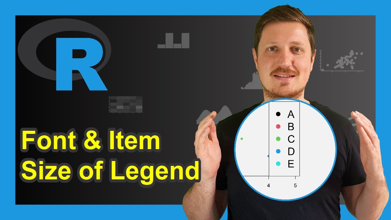 Change Font & Item Size of Base R Plot Legend (Example) | How to Increase Proportions | par Function