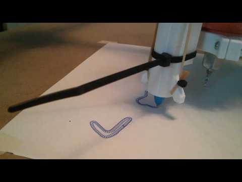 MPCNC: new pen holder and trochoidal milling