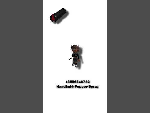 Hand - Held Pepper Spray #roblox #robloxbloxburg #bloxburg #berryavenuecodes #codes