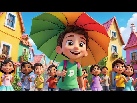 Umbrella Flyers – JJ’s Windy Ride | Popular Nursery Rhyme | Educational Kids Songs