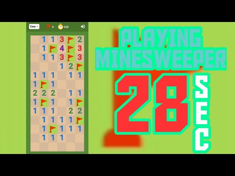 Playing Minesweeper | Navy BLACk (Google Play Games)