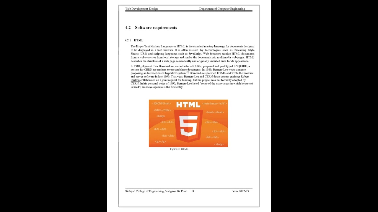 Web Development Internship Report 1.