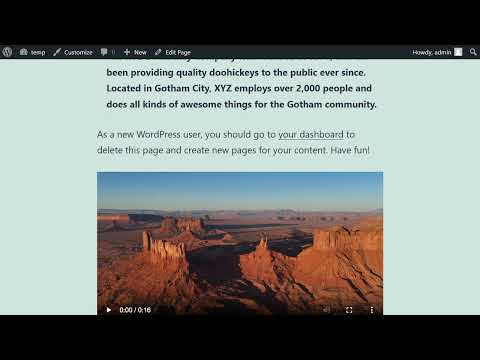 How to Embed a Video in WordPress 6.7