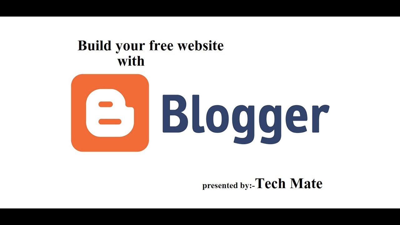 convert blog into website | techmate | free website with blogger.com