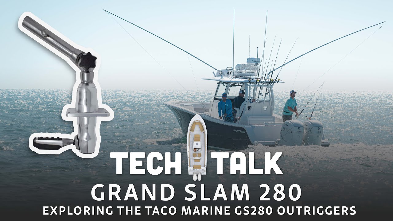 Tech Talk - Exploring the TACO Marine GS280 Outriggers | Sportsman Boats