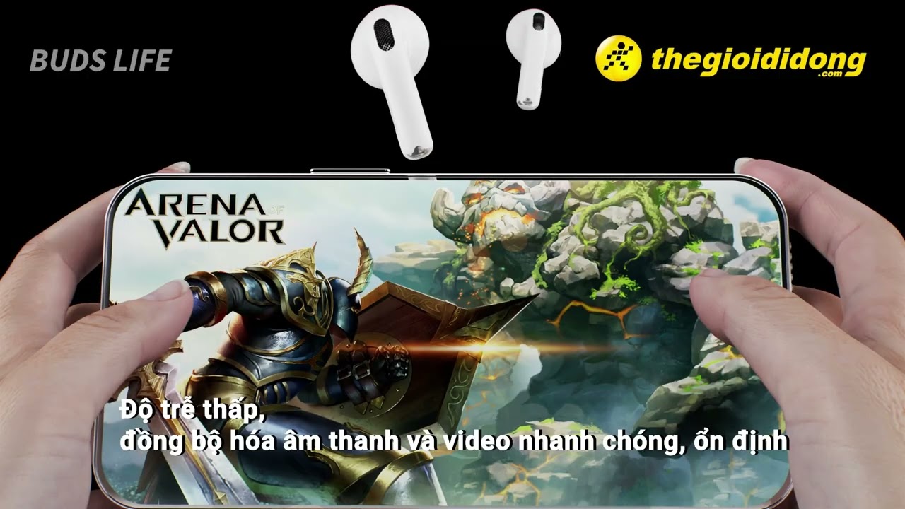 Tai nghe Bluetooth True Wireless AVA+ Buds Life Air 3 - chính hãng