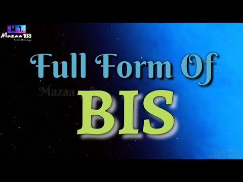 Full Form of BIS | BIS full form | BIS means | BIS Stands for | BIS का फुल फॉर्म | What is BIS | #M