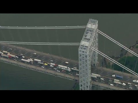 First weekday with cashless tolls on George Washington Bridge