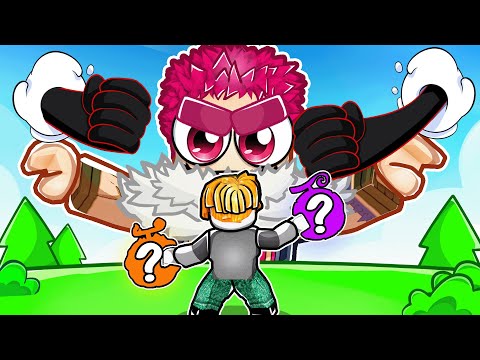 Fighting Blox Fruits Bosses Using RANDOM Fruits!