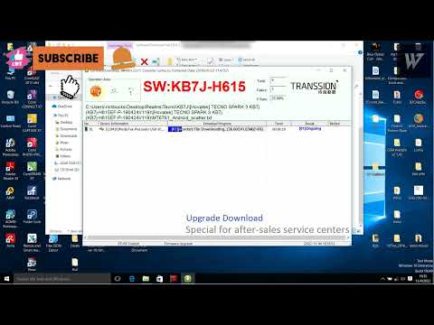 How to Flash Tecno Spark 3 (KB7j) with software download tool