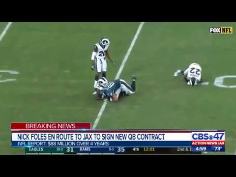 Signing Nick Foles momentous day in Jaguars history