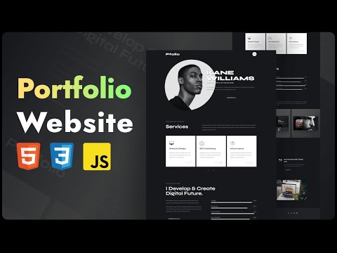 personal portfolio website using html css and javascript – Web Cheet