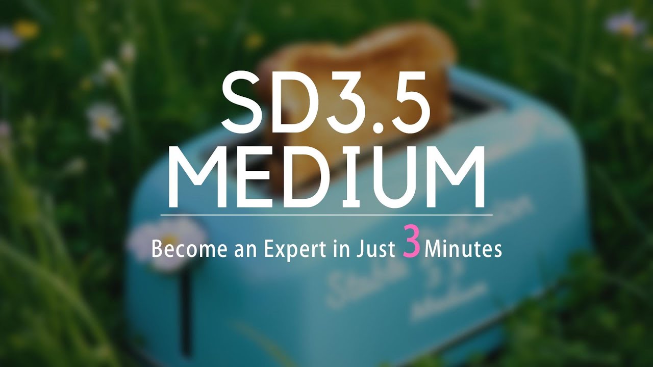 【Mini Masterclass]】Master Stable Diffusion Medium 3.5 in Just Three Minutes