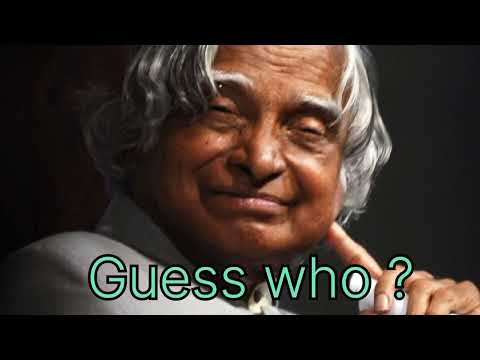 guess the name of former president of india