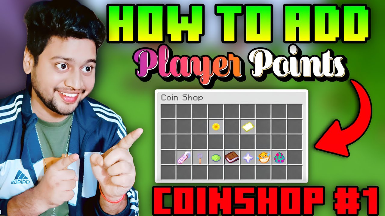 How To Add Player Points in Aternos Server | Player Points Plugin Tutorial | Minecraft CoinShop #1