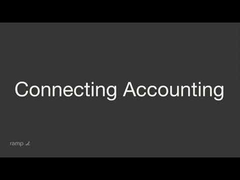 How to connect your accounting provider in Ramp