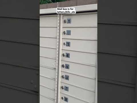 What is a mail box? In United States 🇺🇸