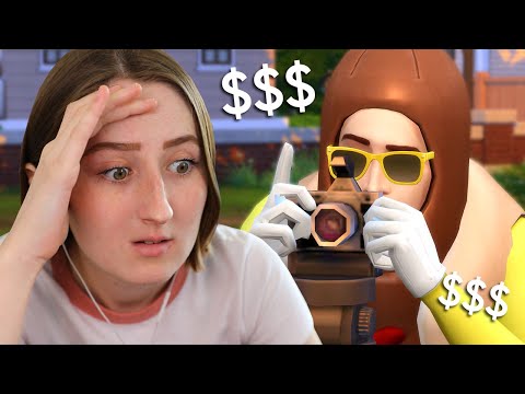 Can I get rich in The Sims just by taking photos?