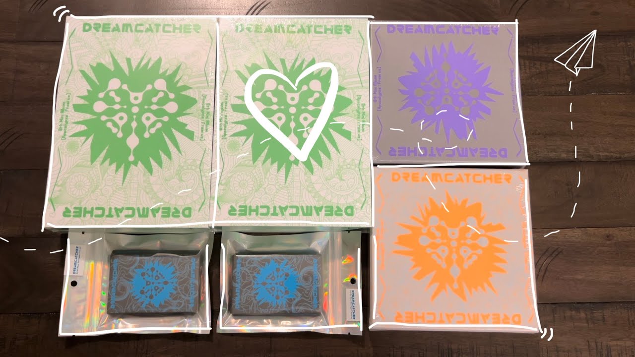 unboxing dreamcatcher’s 8th mini album apocalypse: from us ✈️ | W, A, Y, & platform versions!