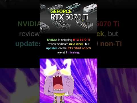 RTX 5070 Ti Review Units Shipping Soon – Where’s the 5070?