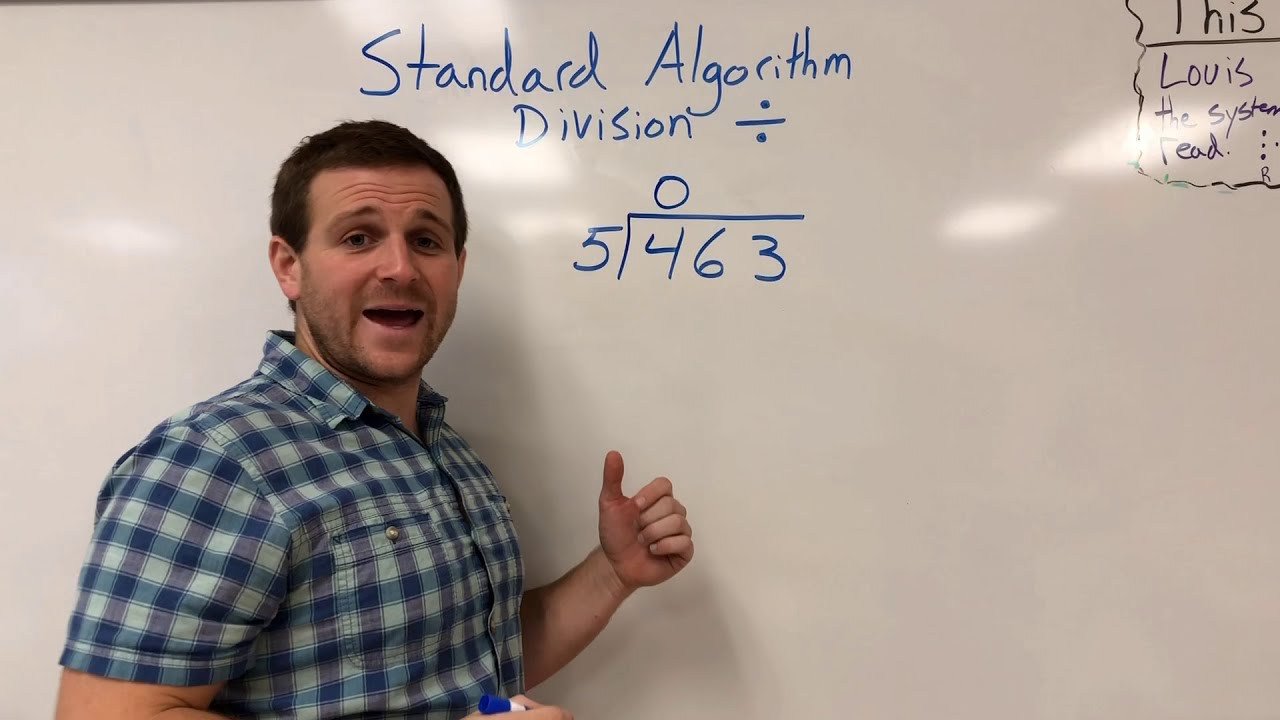 Standard Algorithm Division