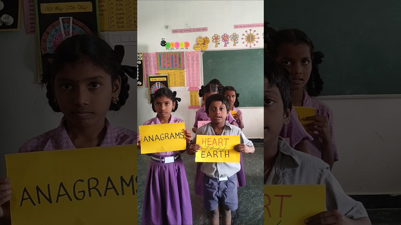 Anagrams in english #english #activity #school #learning #shorts