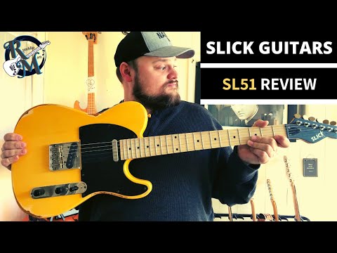 Slick SL51 Aged "Black Ash" Telecaster | Reverb