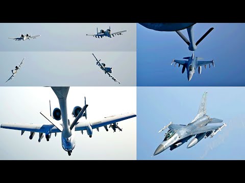 Refueling Operations in the Skies: U.S. Air Force Airmen with KC-10 Extender