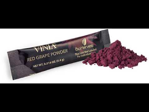 Vinia - Red Grape Power. A New Bio-SuperFood!