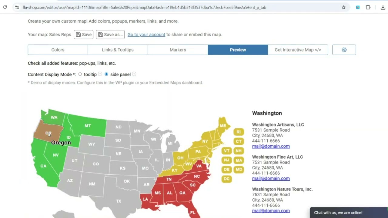 Embedded Maps — Quick 2-Minute Start Guide
