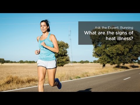 What are the signs of heat illness?