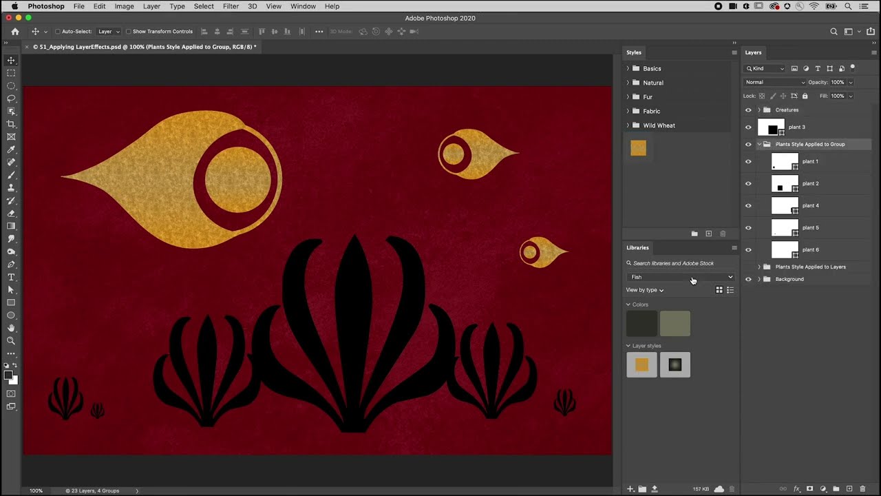 How to Add Layer Styles to Multiple Layers in Photoshop